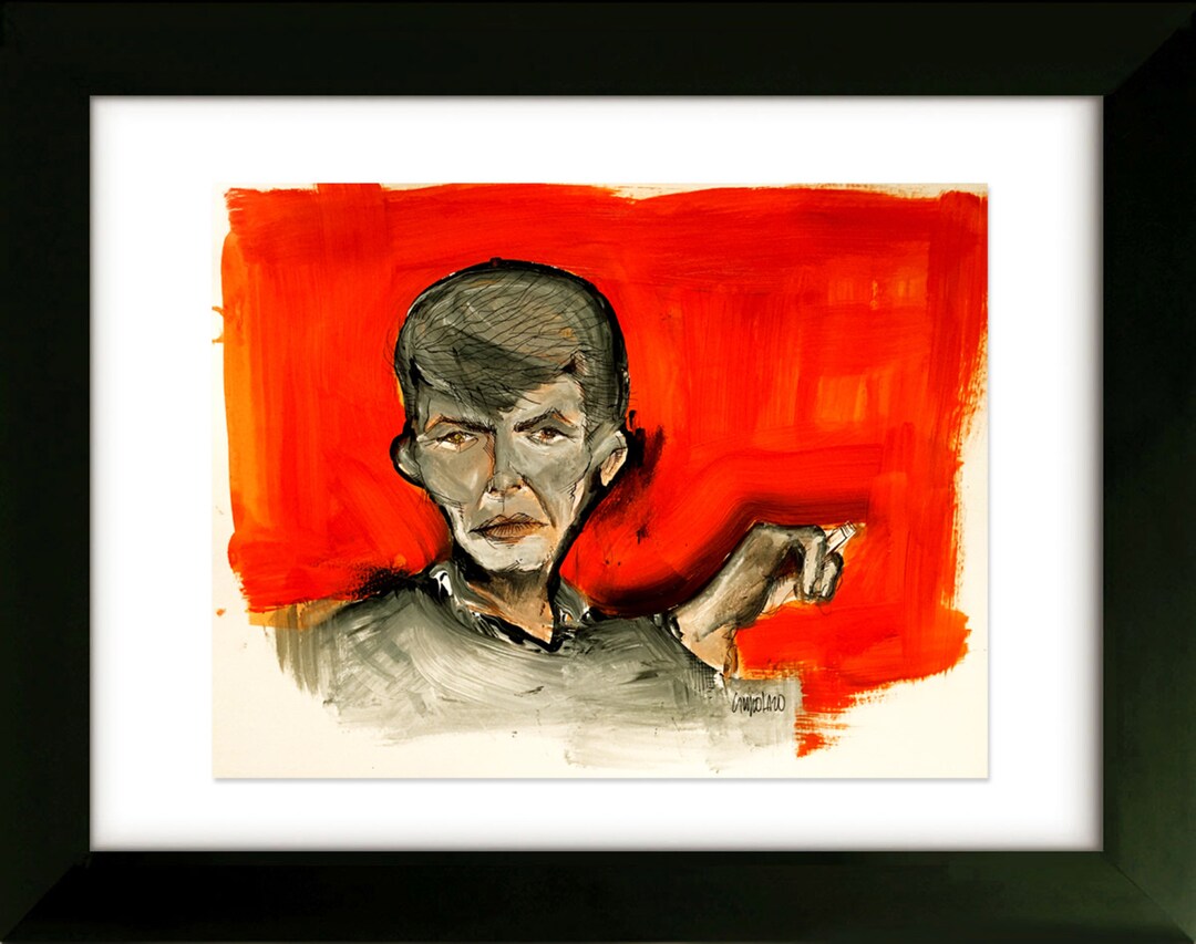 Made to Order - Ziggy Stardust - Bowie Art - Original Drawing With ...