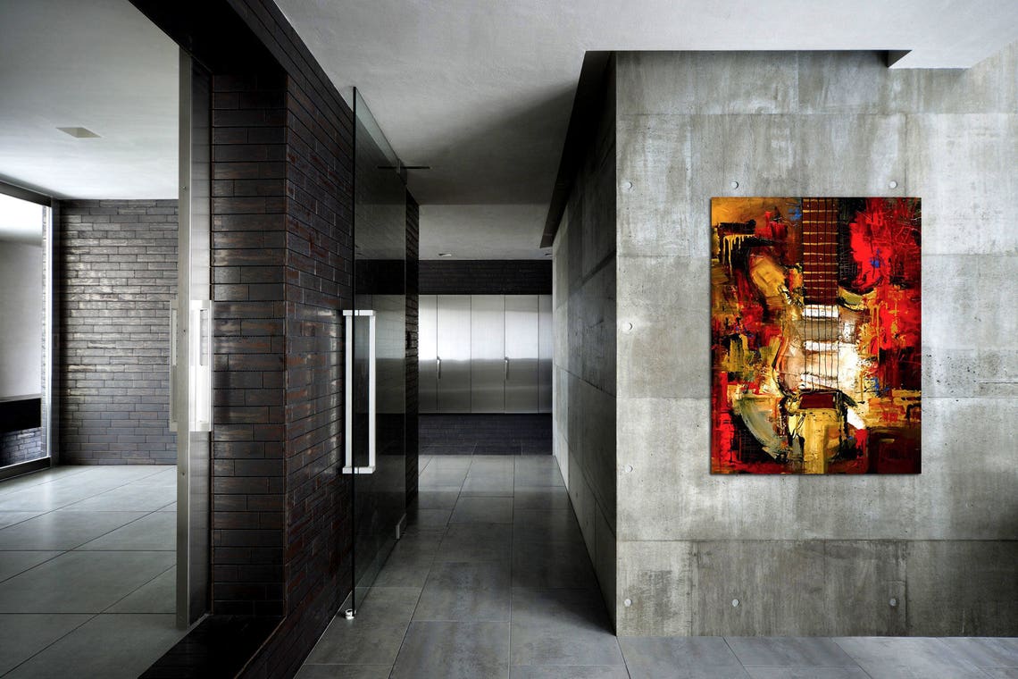 Made to Order Ready to Ship Original Painting Modern Abstract Art by ...