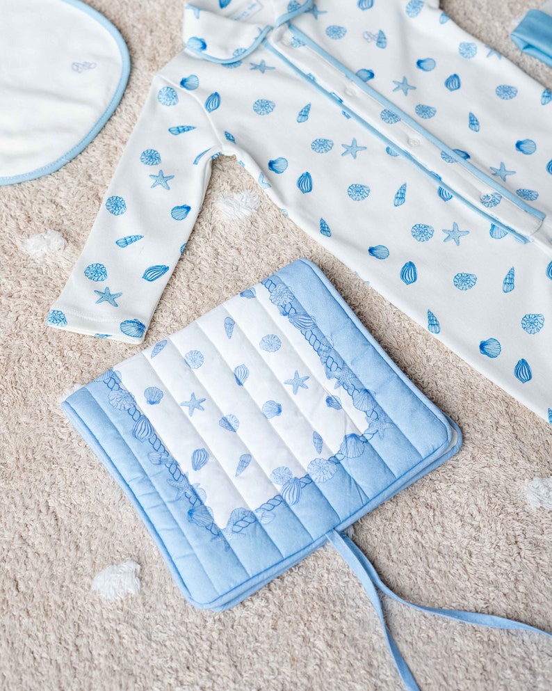 Sea Shells Collection Diaper Bag, Diaper Clutch, Organizing Pouch ...