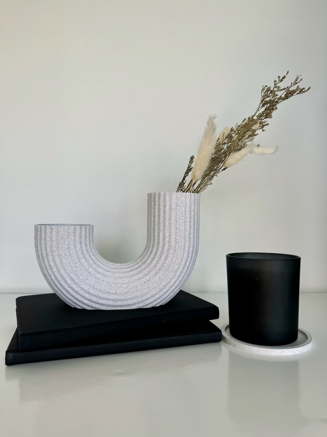 Modern Arch Vase, U-shape PLA Planter, Neutral Home Decor - Etsy