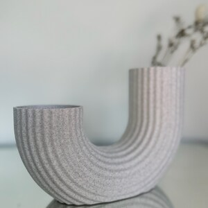 Modern Arch Vase, U-shape PLA Planter, Neutral Home Decor - Etsy