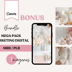 Digital Marketing Mega Pack for Mom Entrepreneurs: Canva Templates (MRR ...