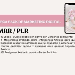 Digital Marketing Mega Pack for Mom Entrepreneurs: Canva Templates (MRR ...