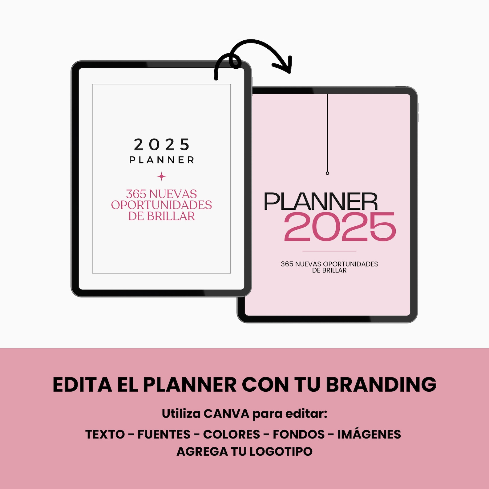 Girl Boss Planner 2025: A4 Printable Canva Template (MRR, PLR) - Etsy