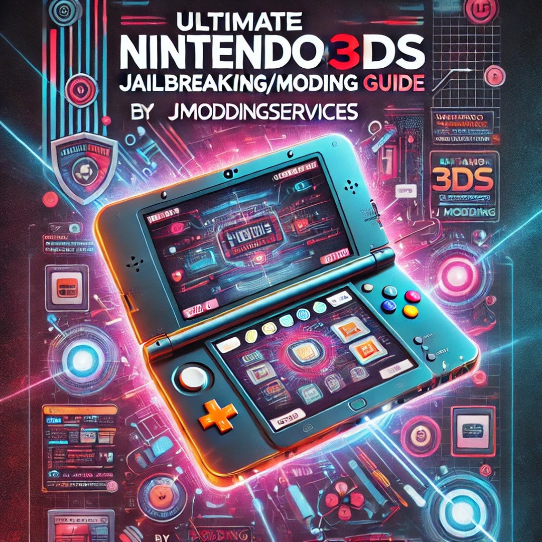 Modding Guide for 3DS / NEW 3DS and 2DS INSTANT DELIVERY - Etsy