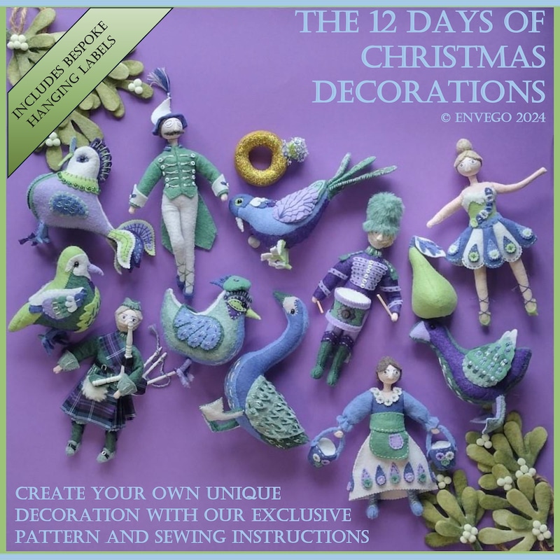 Mmmcrafts 12 Days of Christmas - Etsy
