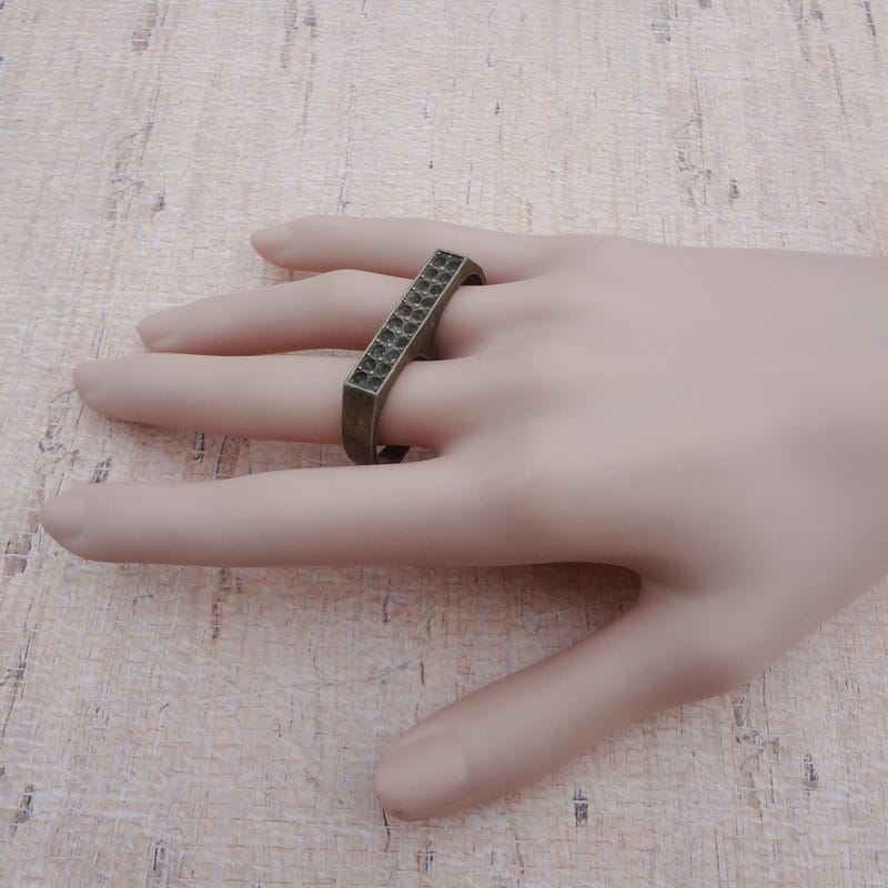 Double Finger Ring - Etsy