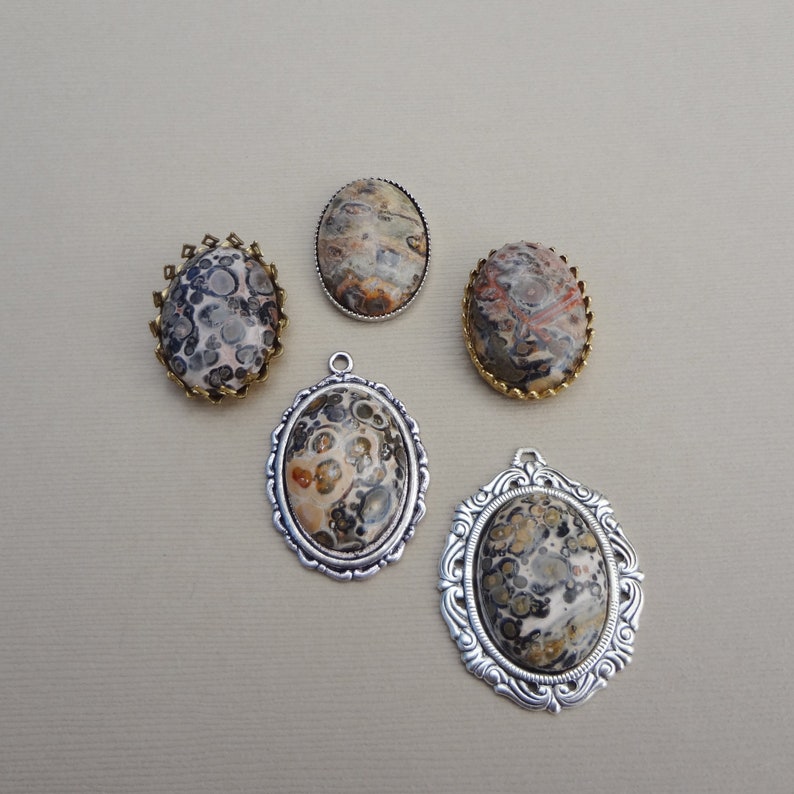 25x18mm Leopard Skin Agate Flat Back Smooth Top Mineral Cab 1pc - Etsy