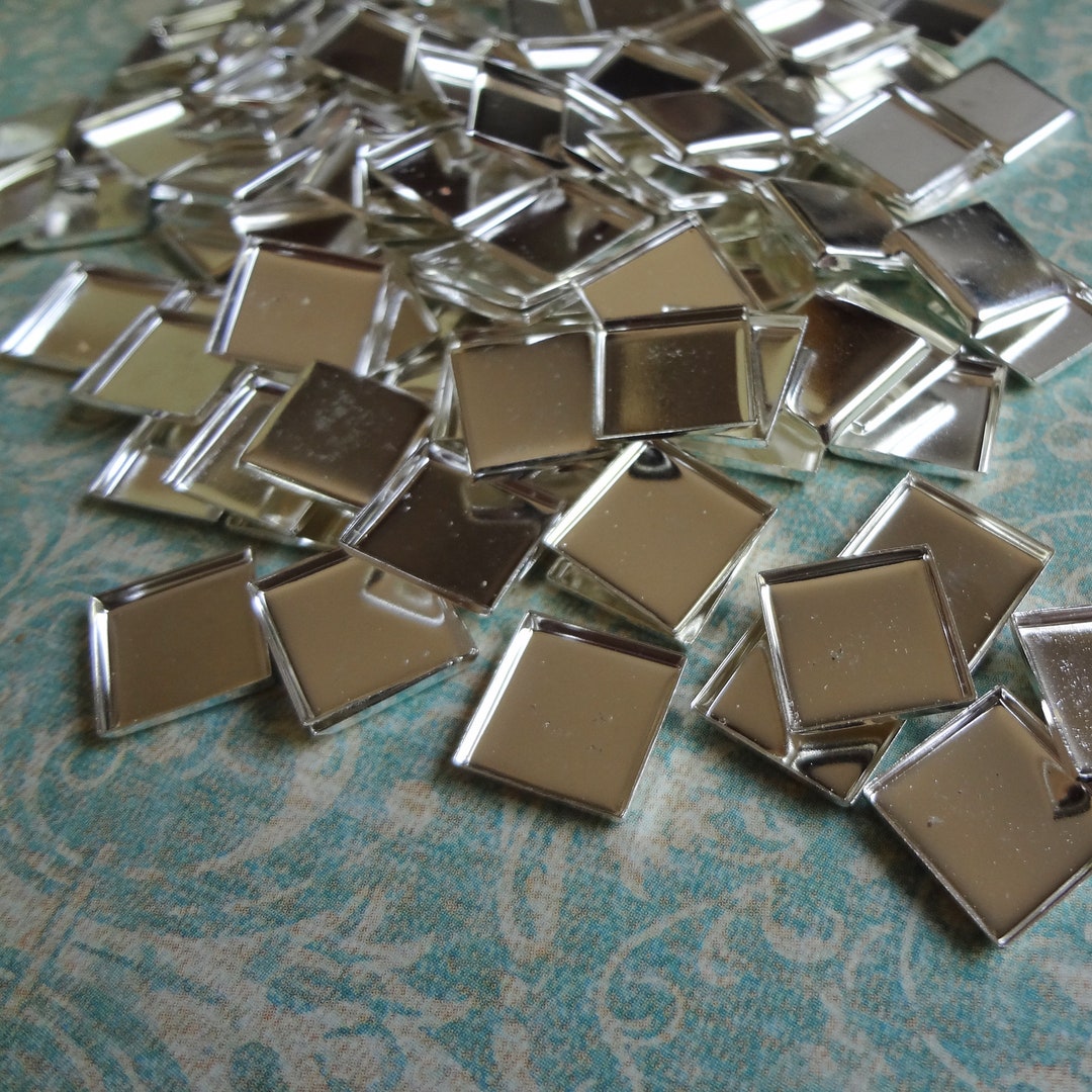 11mm Square Silver Plated Low Wall Flat Back Bezel Settings for Resin ...