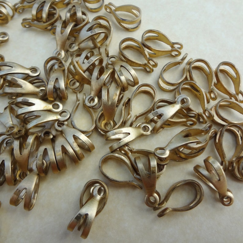 Brass Bails 11x4mm Plain Rabbit Ears With 1.5mm Hole for - Etsy