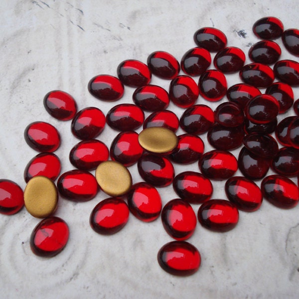 Flat Oval Bead - Etsy