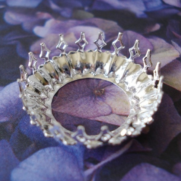 Crown Prong Setting - Etsy