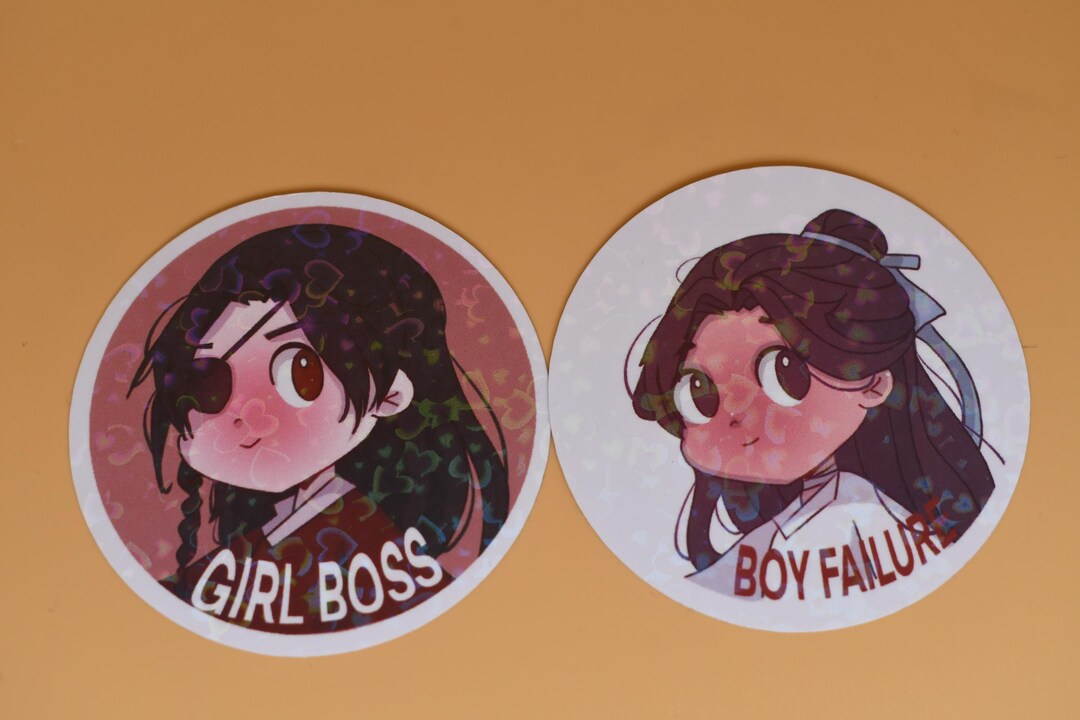 Heaven Officials Blessing Glitter Stickers - Etsy