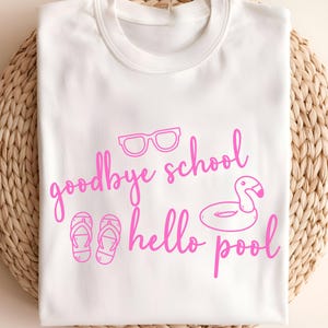 Teacher Summer Shirt Digital File | Schools Out | Teacher Shirt | .PNG ...