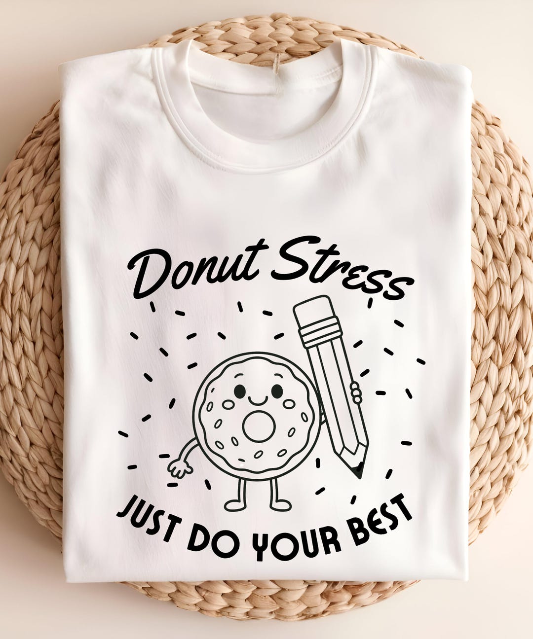 Donut Stress Test Digital File | Donut Stress Test Png | Testing Day ...