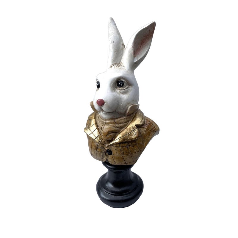 Rabbit Bust - Etsy