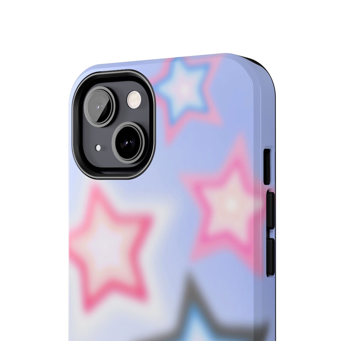 Gradient Star Phone Case: Y2K Airbrush Aura, Tough Protective Case - Etsy