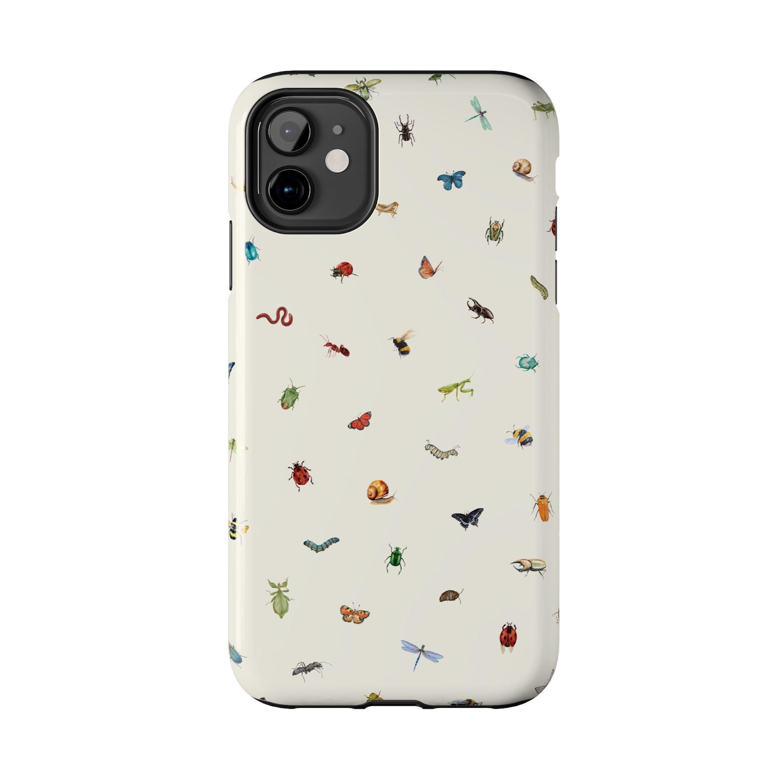 Little Bugs Phone Case, Insects, Entomology, Butterflies Phone Cover ...