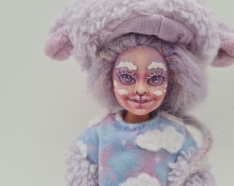 Custom Realistic Asian Barbie Art Doll Repaint OOAK Long Black Hair ...