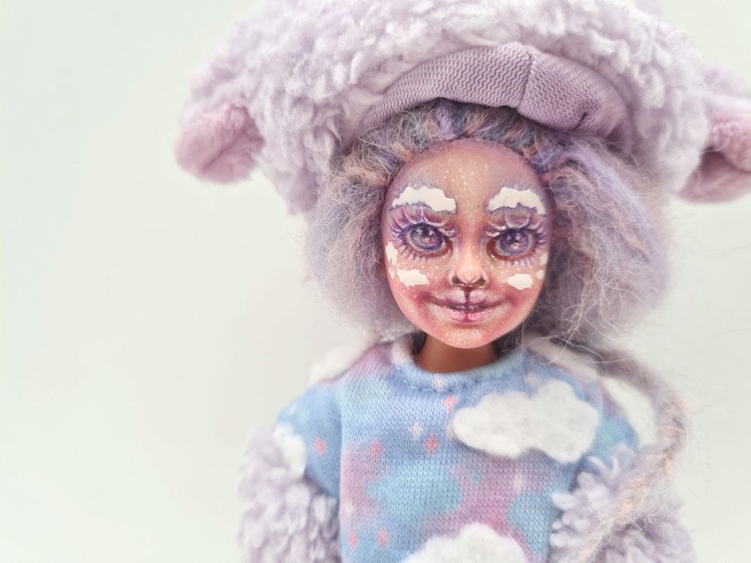OOAK Barbie Repaint_chelsea Lamb - Etsy