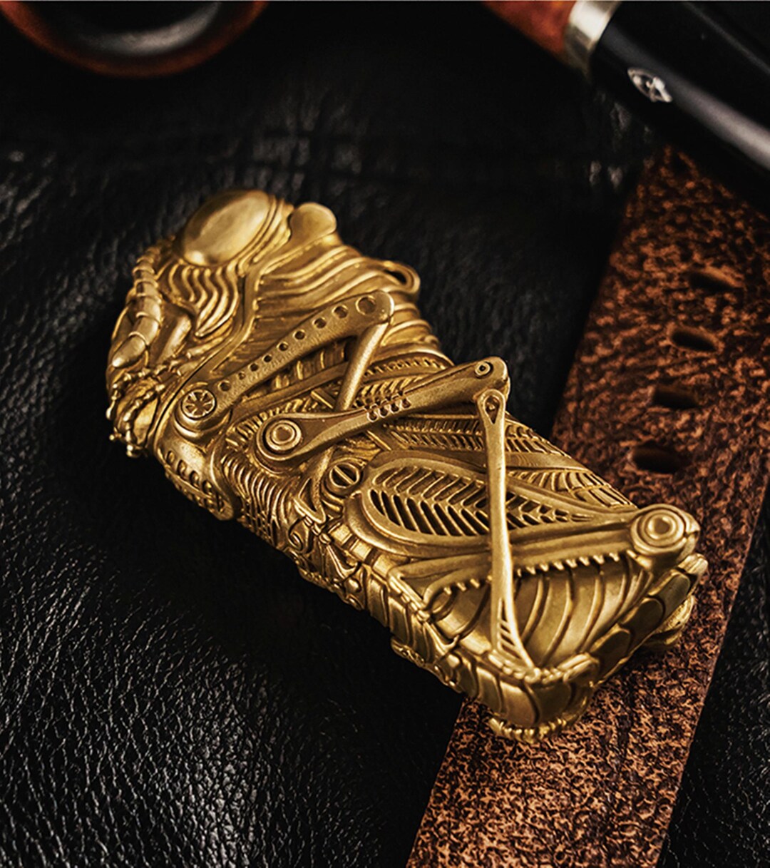Creative Brass Lighter Case/ Grasshopper Explosion-proof Metal ...