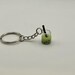 Miniature Boba Green Tea Charm Keychain - Etsy