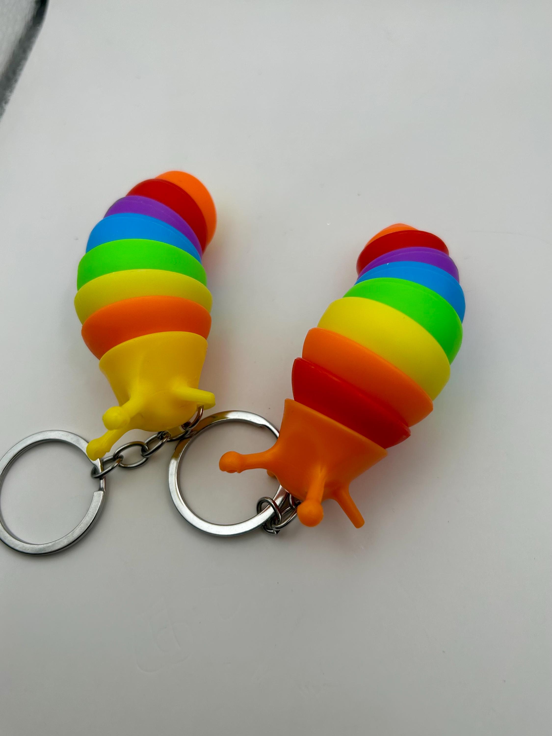 Fidget Caterpillar Keychain, Adhd/autism Stim - Etsy