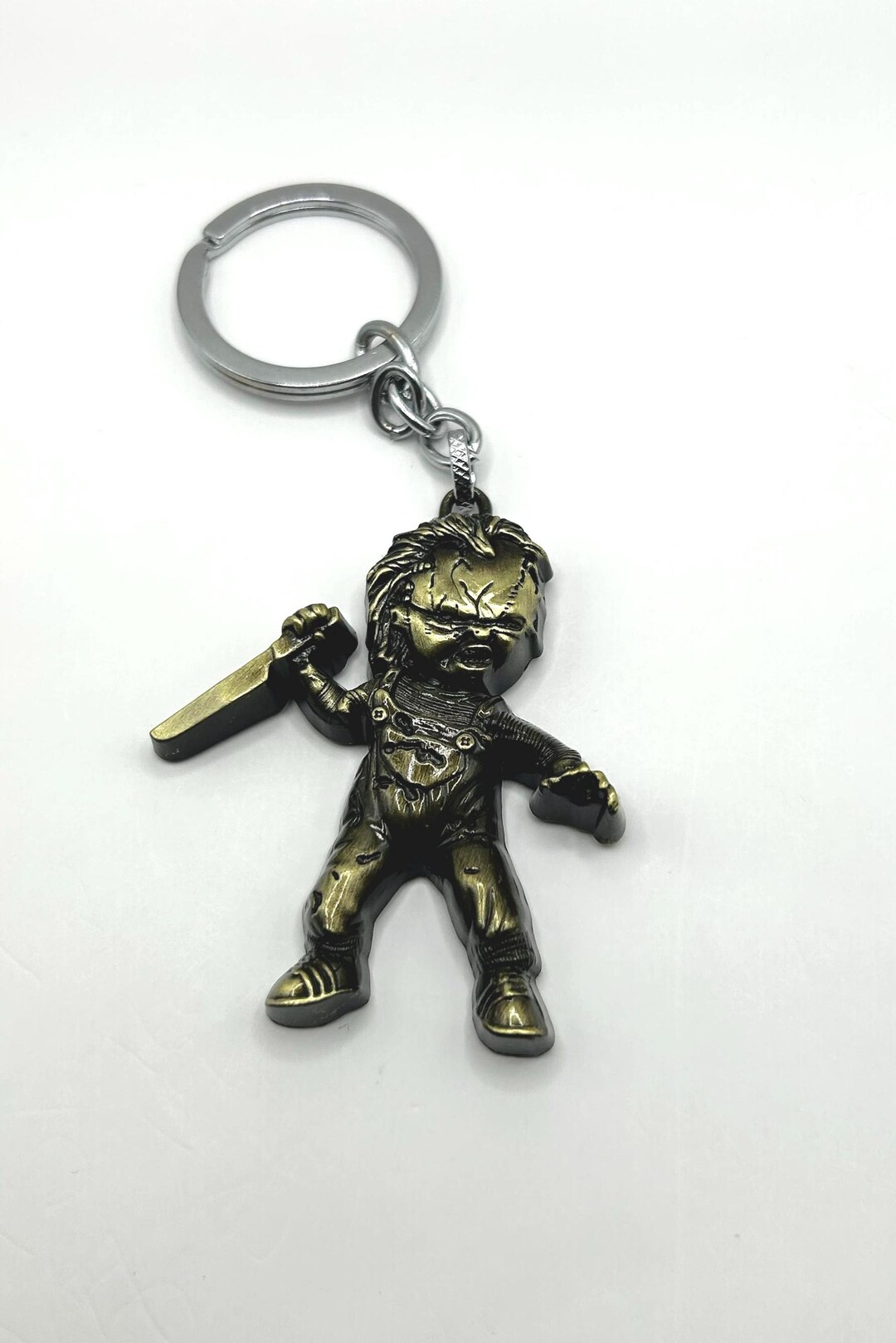 Scary Creepy Charms, Bronze Horror Doll - Etsy