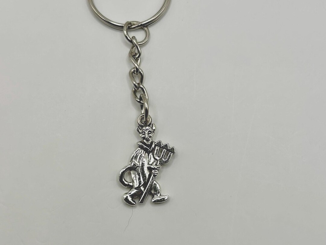 Miniature/tiny Devil Charm, Keychain - Etsy
