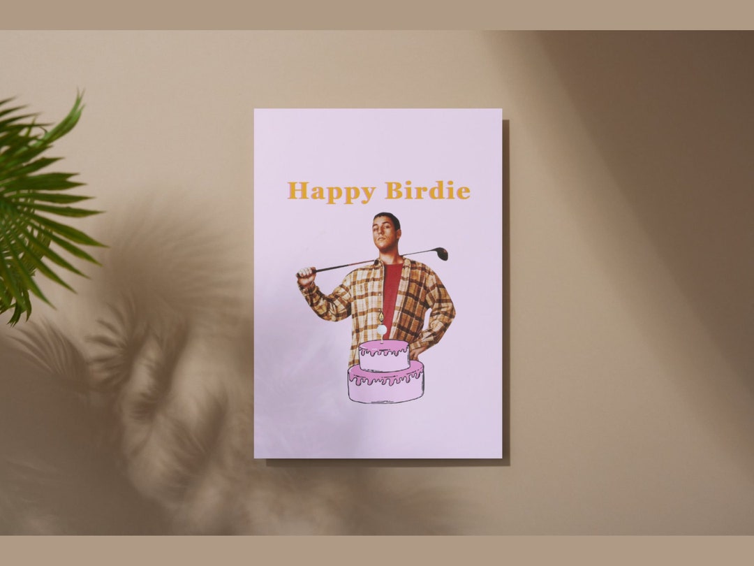 Happy Birthday Happy Gilmore Golf - Etsy