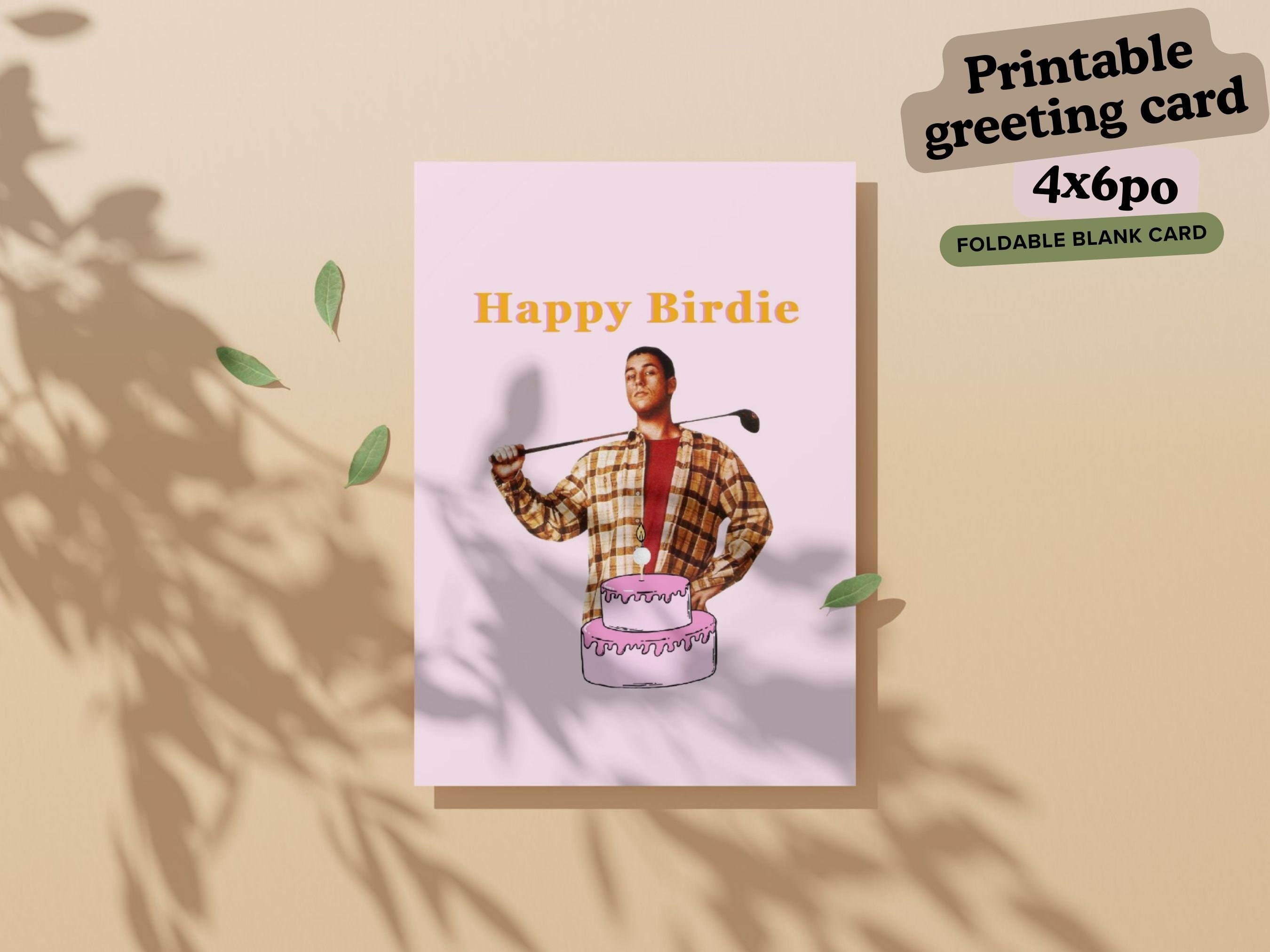 Happy Birthday Happy Gilmore Golf - Etsy