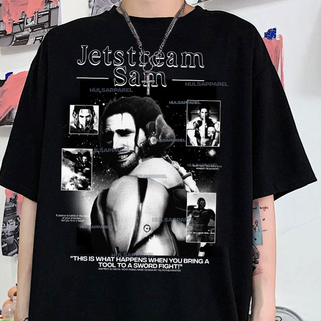 Limited Vintage Jetstream Sam Tee, Metal Gear Rising T-shirt, Unisex ...