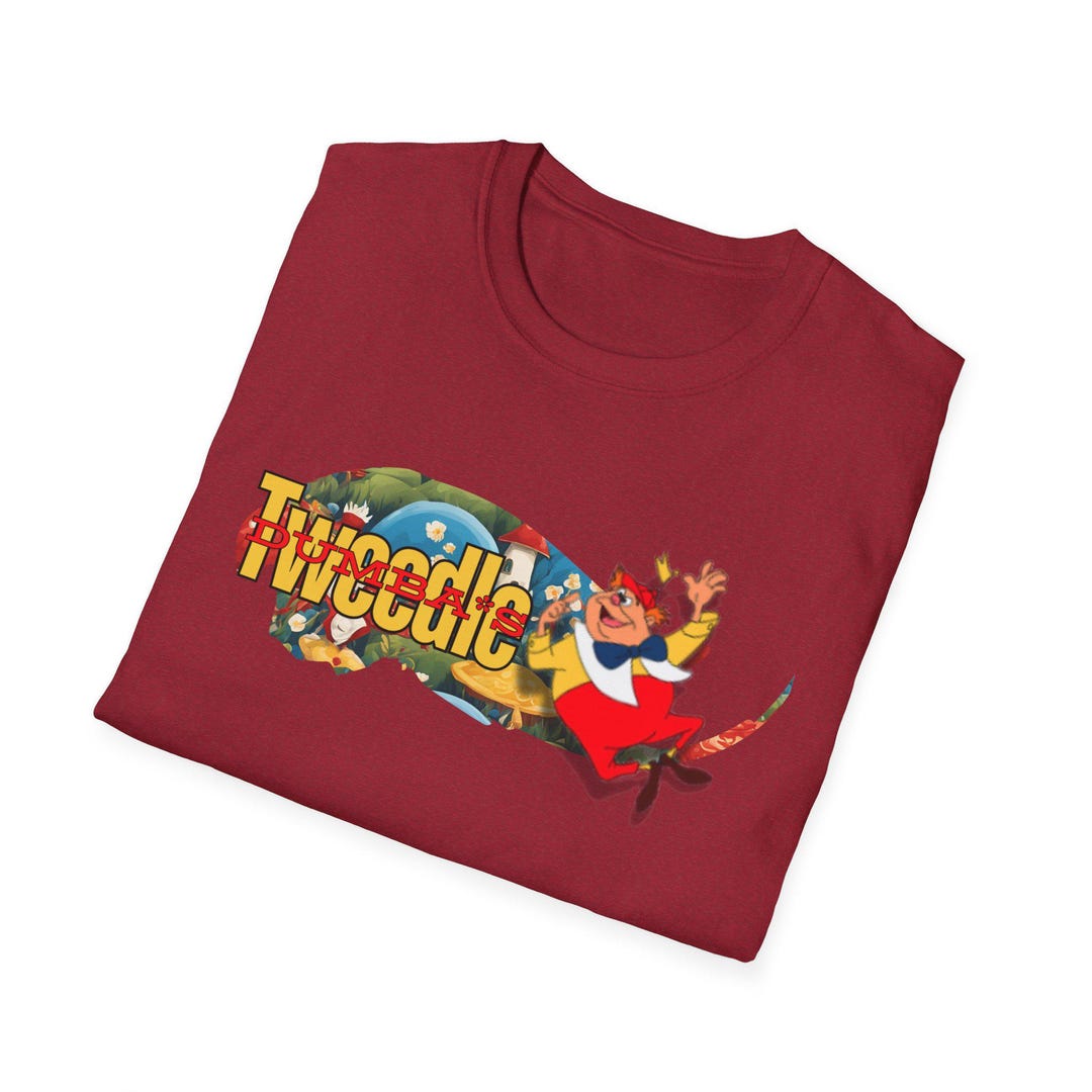 Tweedle-dee and Tweedle-dum T-shirt, Alice in Wonderland Tee, Funny ...