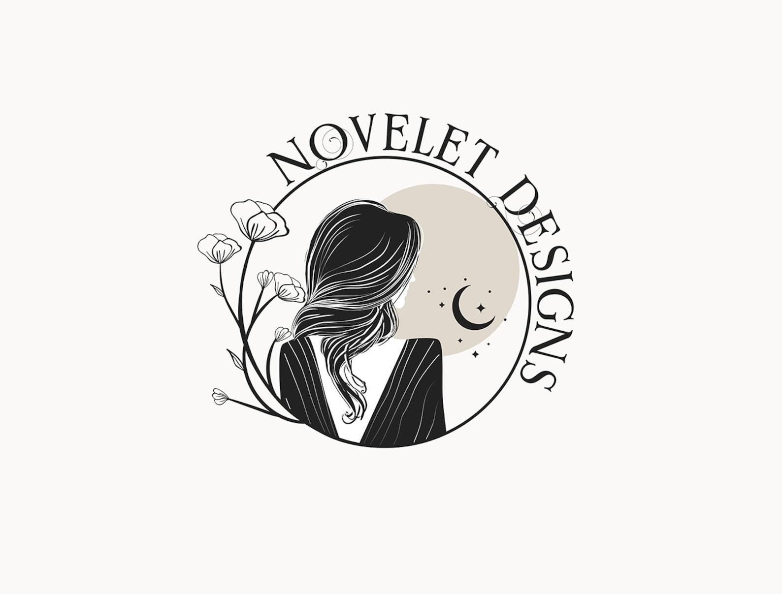 NOVELET DESIGNS 38 Eclectic Logo Design boutique - Etsy