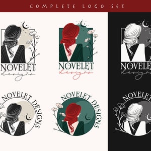 NOVELET DESIGNS | 38 | Eclectic Logo Design (boutique, Fashion, Flower ...