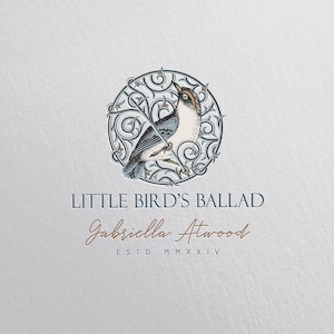 LITTLE BIRDS BALLAD | 65 | Eclectic Logo Design (vintage, Restaurant ...