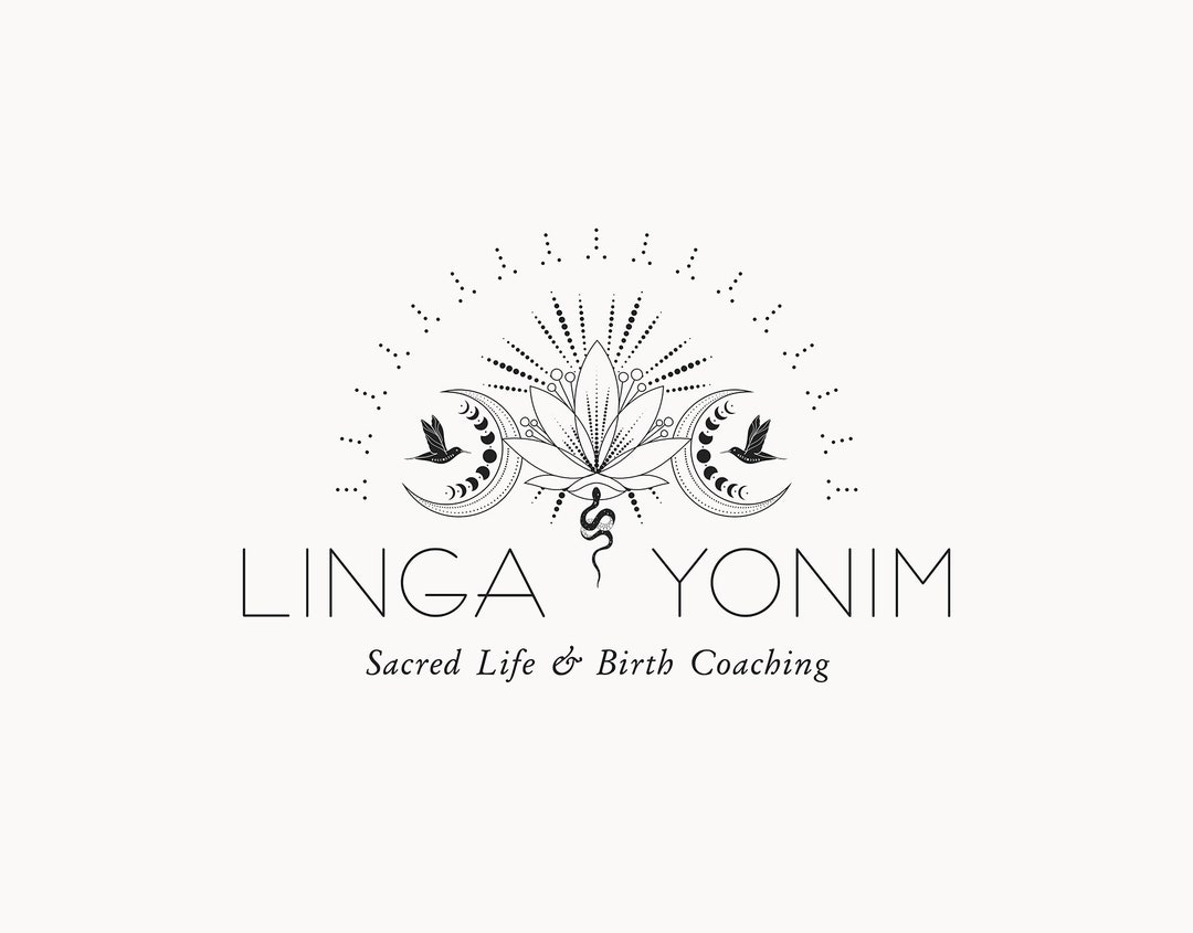 LINGA YONIM | 57 | Eclectic Logo Design (yoni, Midwife, Life, Birth ...