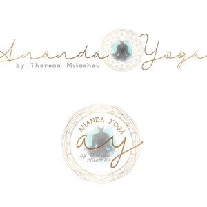 Pre Designed LOGO and Watermark ( Soul Power Meditation and Spiritual ...