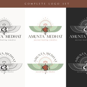 AMUNTA MEDHAT | 48 | Eclectic Logo Design (sacred, Magical, Egyptian ...