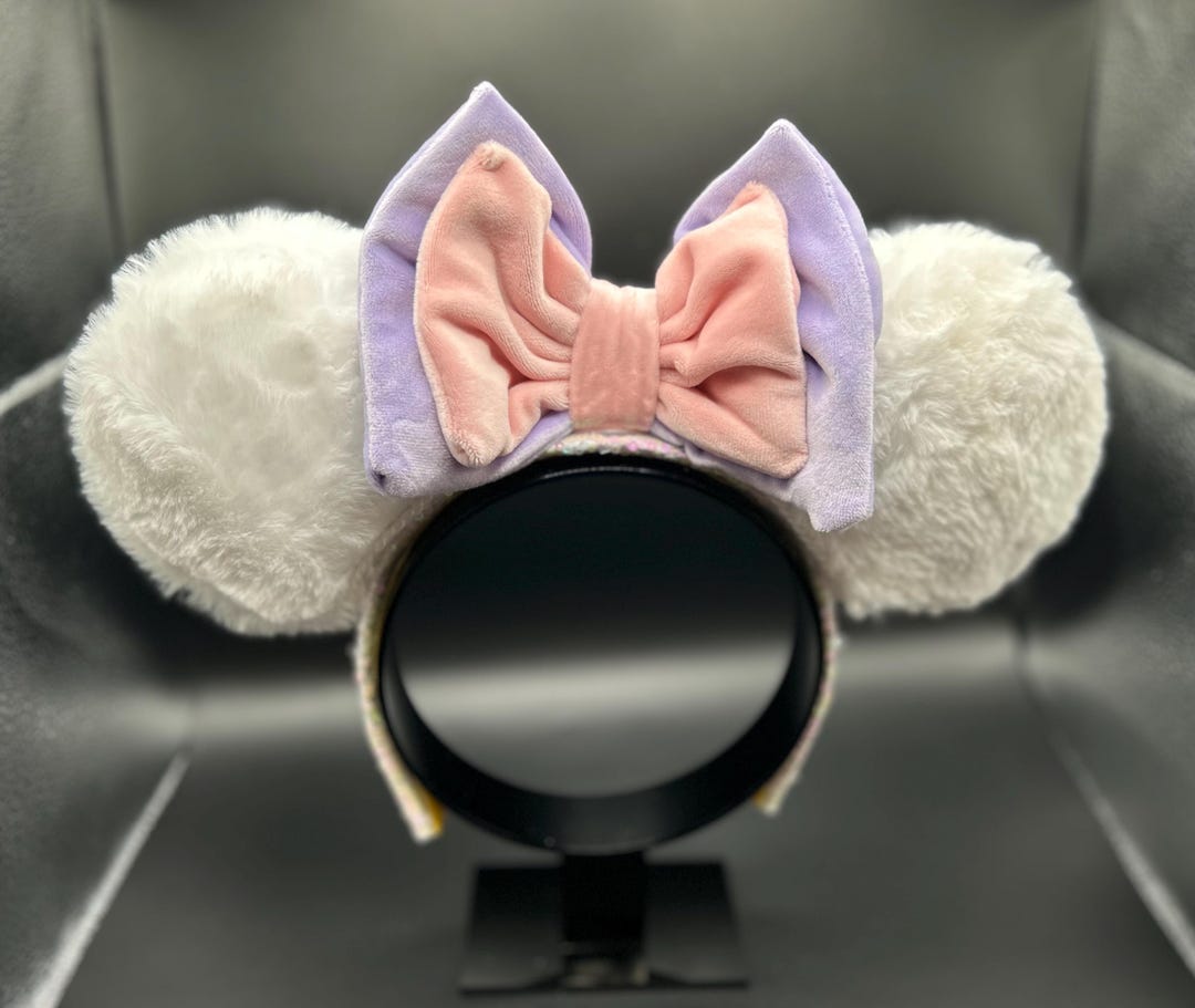 Daisy Duck Inspired Mouse Ears. Pastel Duck Ear Headband. - Etsy