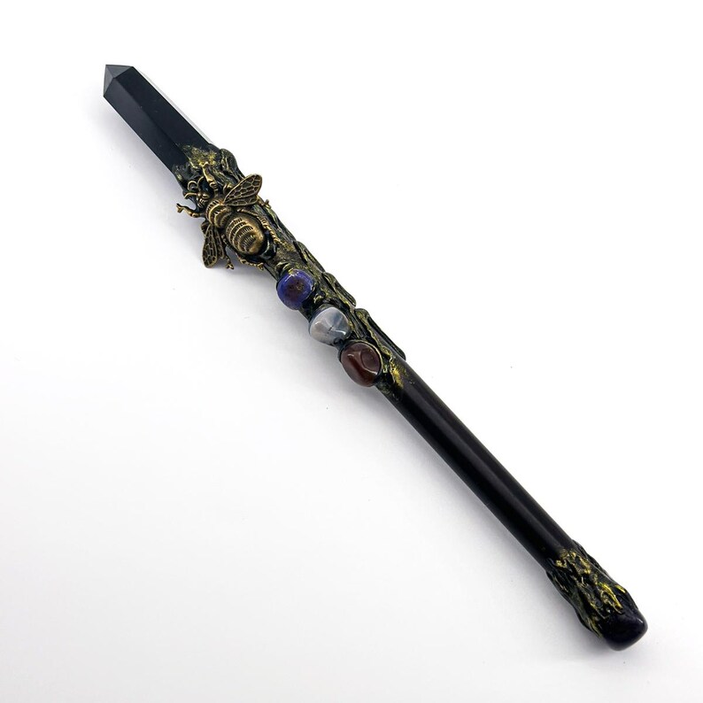 Palatialcrystal Handcrafted Crystal Wands Unique Gemstone Wand With ...