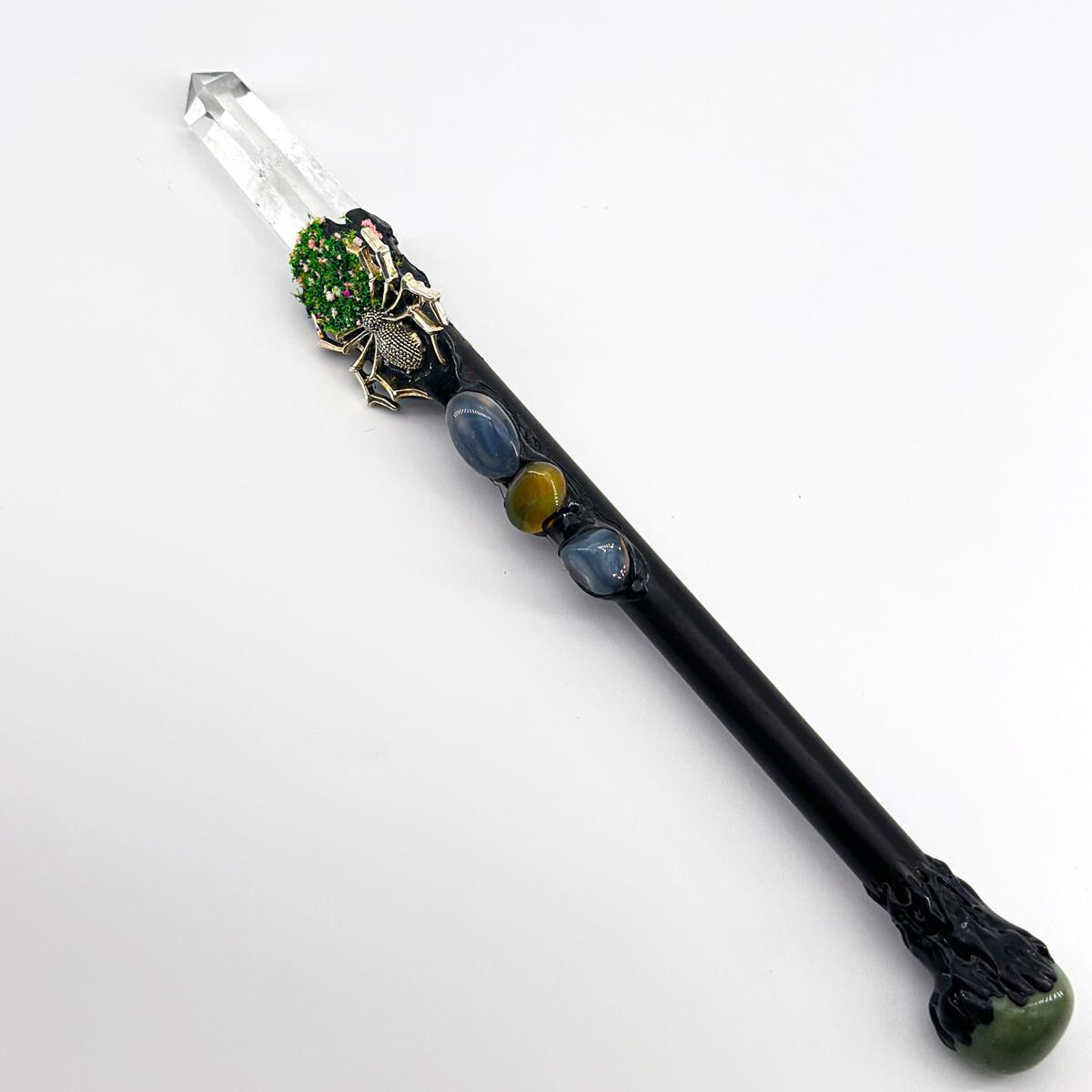 Palatialcrystal Handcrafted Crystal Wands Unique Gemstone Wand With ...