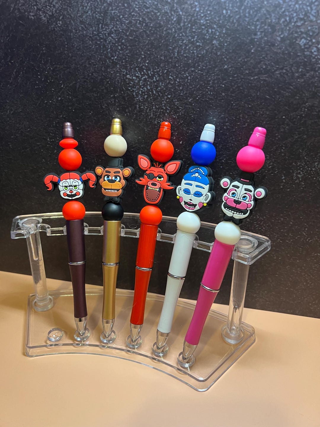 FNAF Character Custom Bead Pens - Etsy