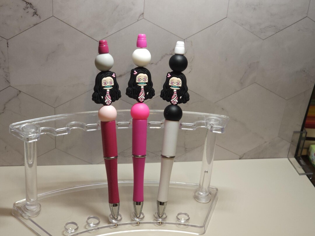 Demon Slayer Custom Nezuko Bead Pen - Etsy