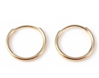 12mm Hoops - Etsy UK