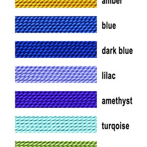 Griffin Silk Thread Cord All Sizes All Colors - Etsy