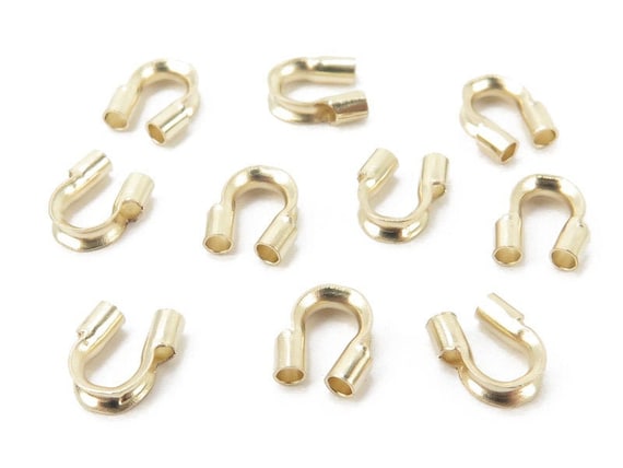 10 Pcs Gold Filled Wire Protector 0.045 - Etsy
