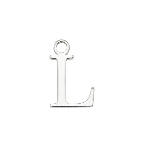 Solid STERLING Silver Letter Alphabet Personalised CHARM All - Etsy