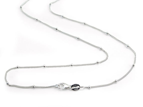 Sterling silver satellite chain store