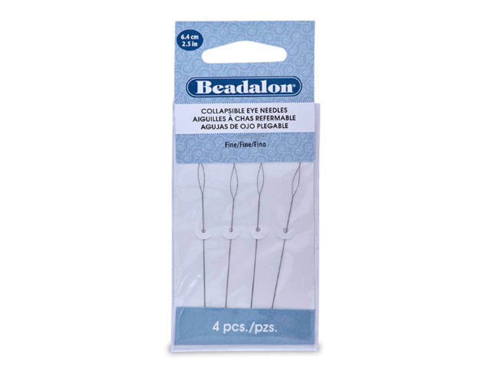 Beadalon Collapsible Eye Needles ~ Fine - Etsy